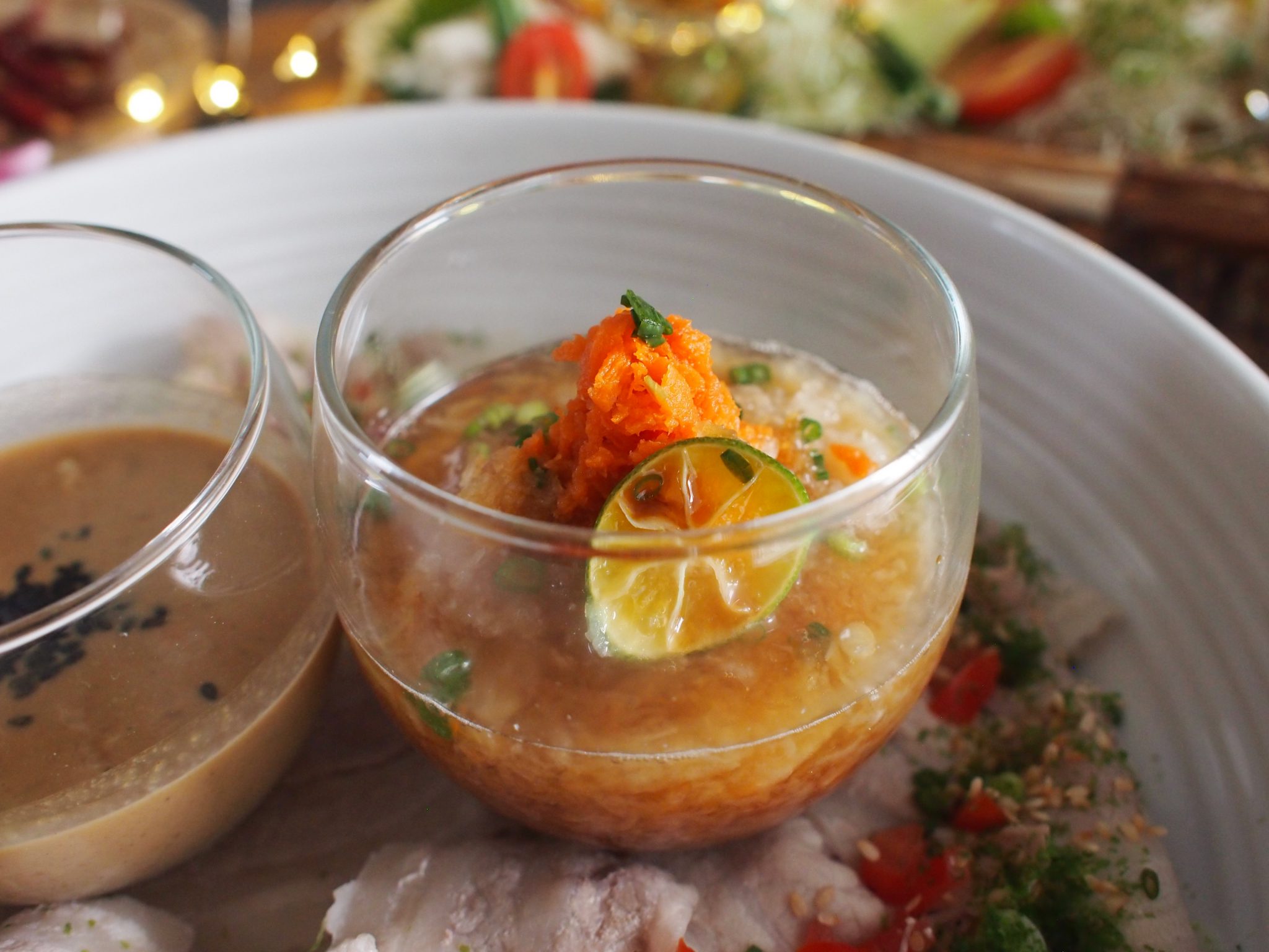 Recipe -Cold Shabu Shabu with Creamy Sesame Dressing & Momiji Oroshi ...