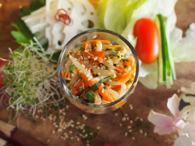 Recipe -Cold Shabu Shabu with Creamy Sesame Dressing & Momiji Oroshi ...