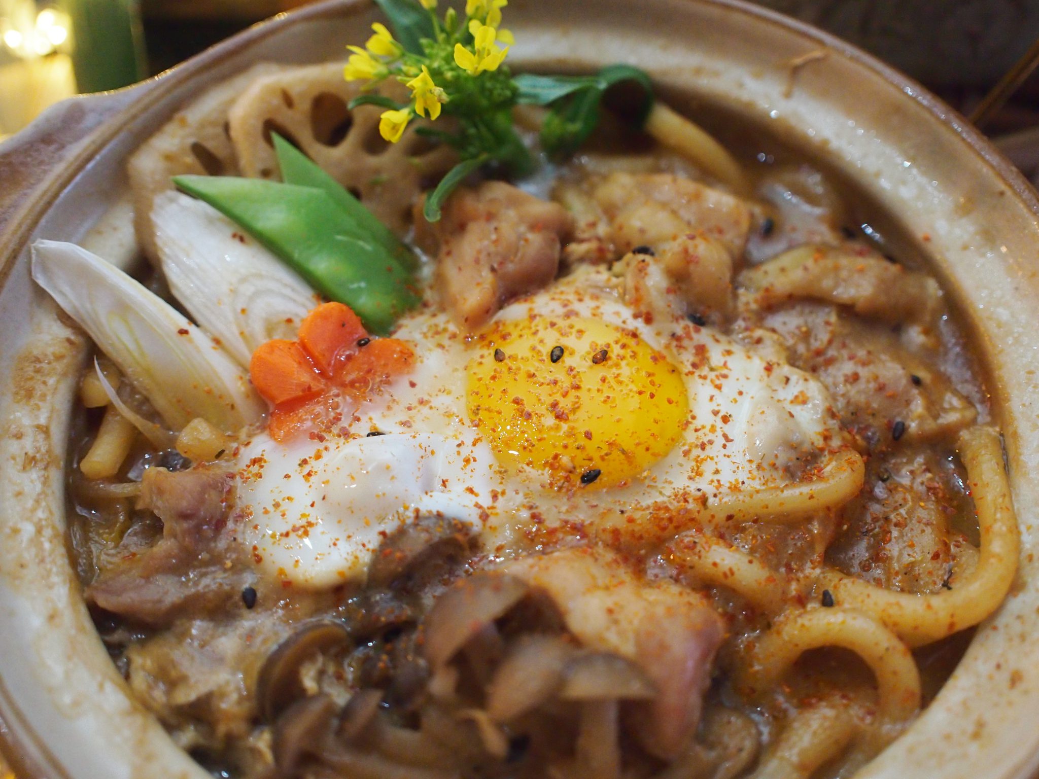 Miso Nikomi Udon (Miso Braised Udon) in Clay Pot – Naoko's Kitchen